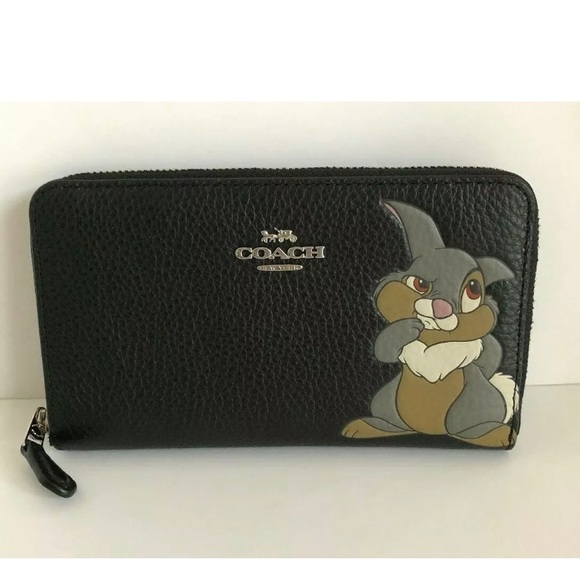 Coach | Bags | Coach Disney Thumper Zip Around Wallet | Poshmark